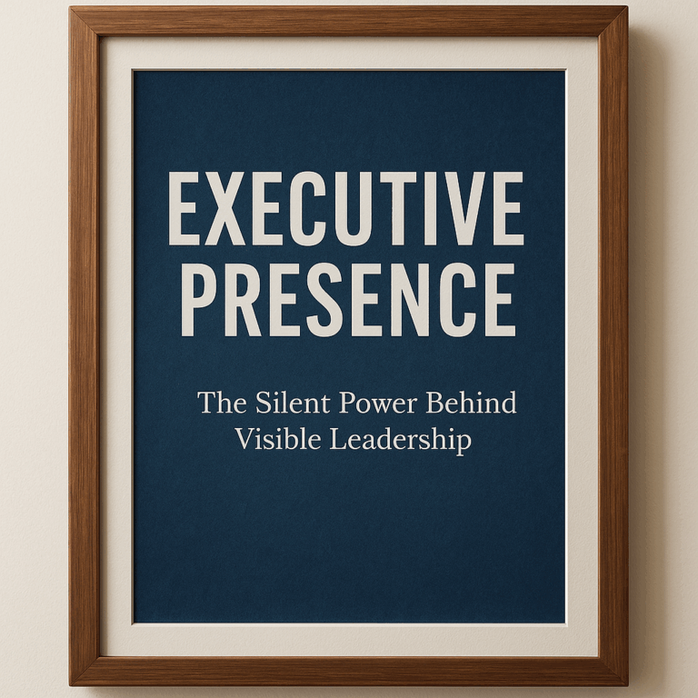 Executive Presence: The Silent Power Behind Visible Leadership - boardsi